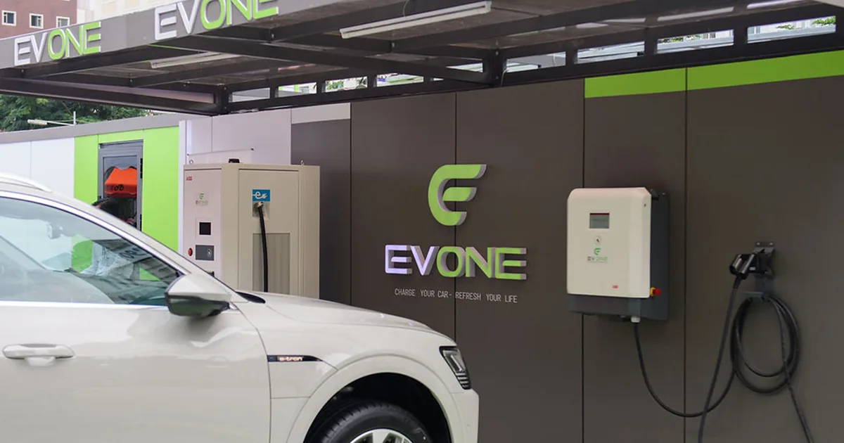 Danh sách trạm sạc xe điện công cộng của EV One năm 2025